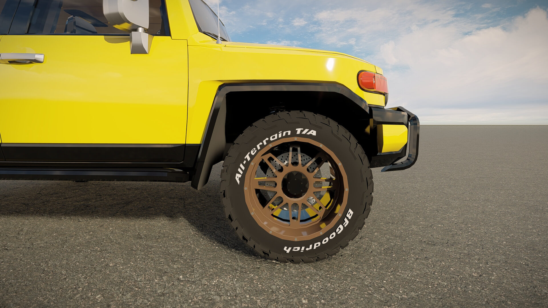 Toyota FJ Cruiser - 3D Model by AlphaGroup
