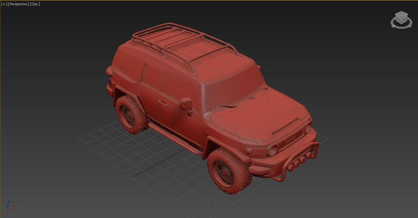 Toyota FJ Cruiser - 3D Model by AlphaGroup