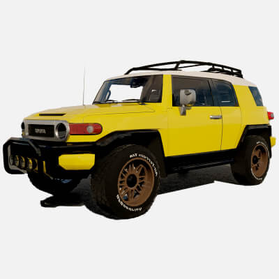Toyota FJ Cruiser - 3D Model by AlphaGroup
