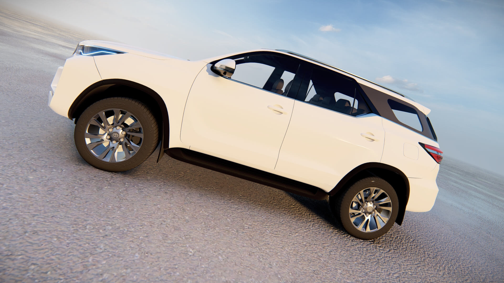 Toyota Fortuner 2022 - 3D Model by AlphaGroup