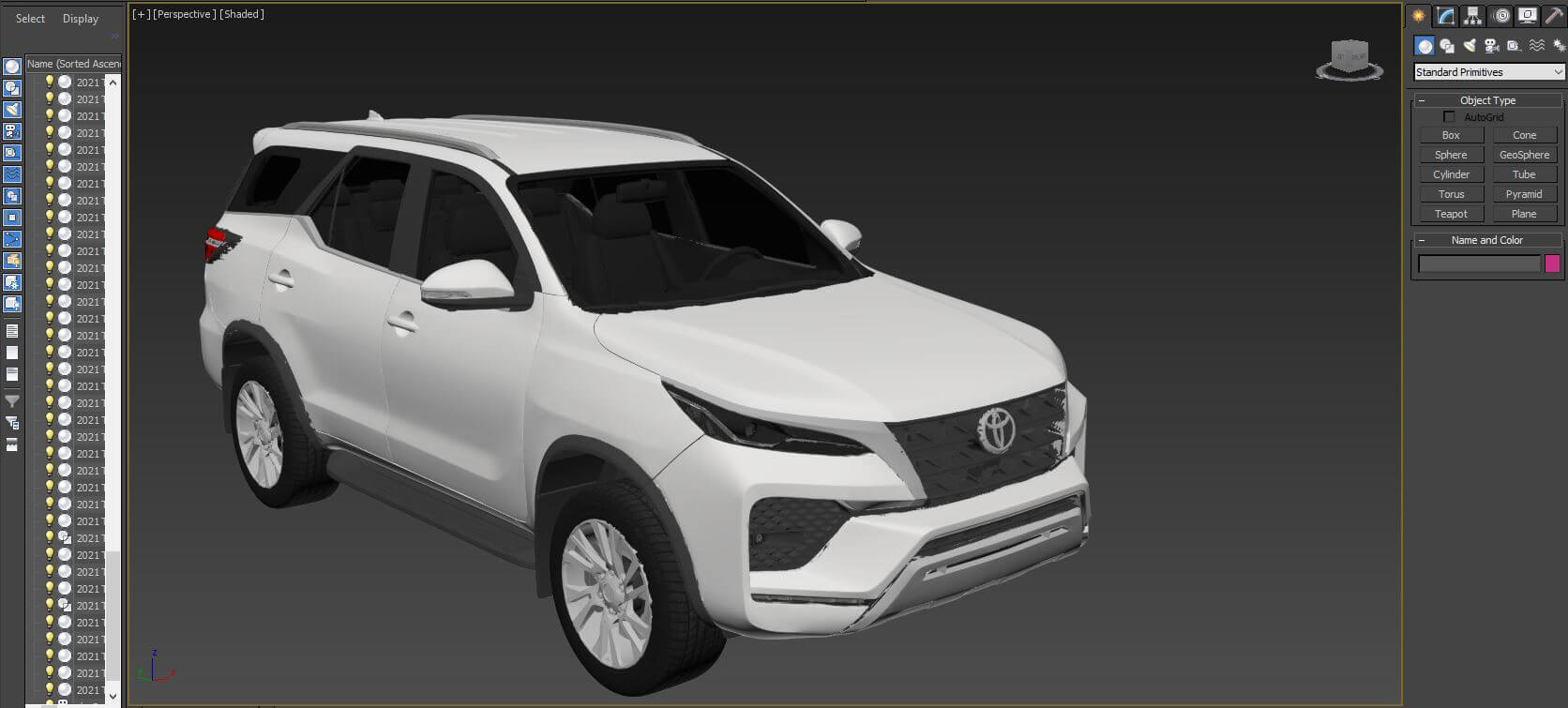 Toyota Fortuner 2022 - 3D Model by AlphaGroup