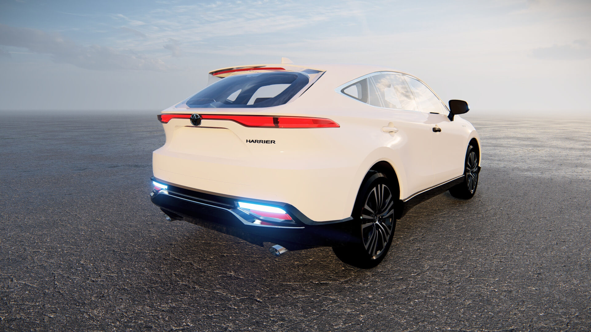 Toyota Harrier 2022 - 3D Model by AlphaGroup