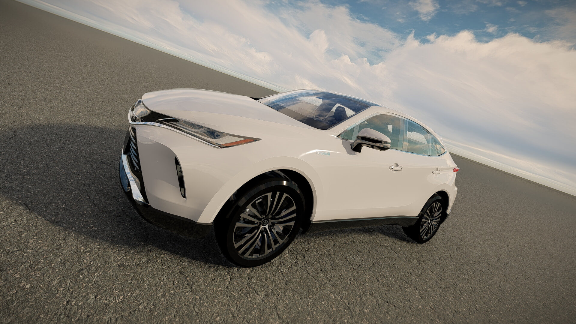 Toyota Harrier 2022 - 3D Model by AlphaGroup