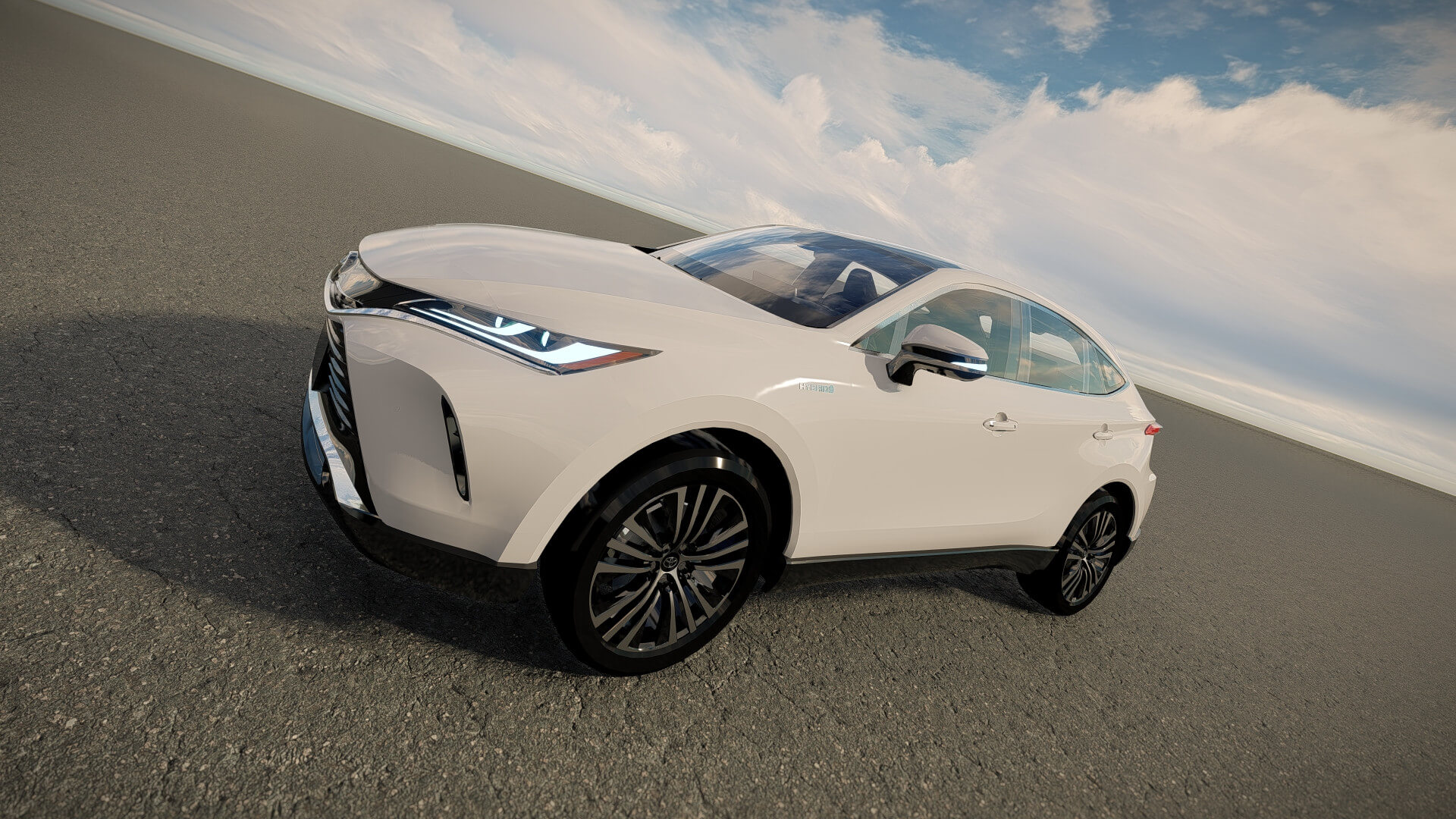 Toyota Harrier 2022 - 3D Model by AlphaGroup