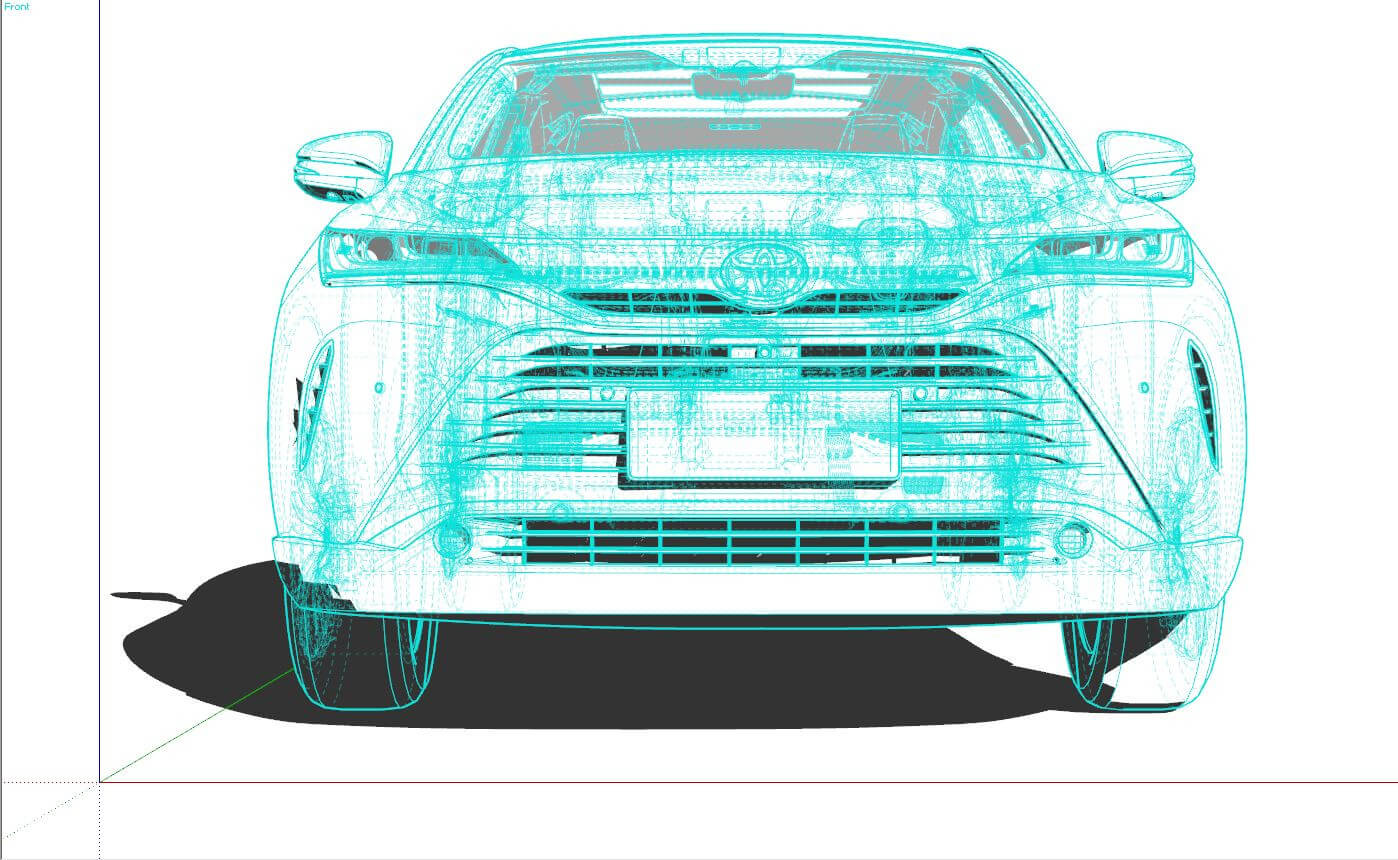 Toyota Harrier 2022 - 3D Model by AlphaGroup