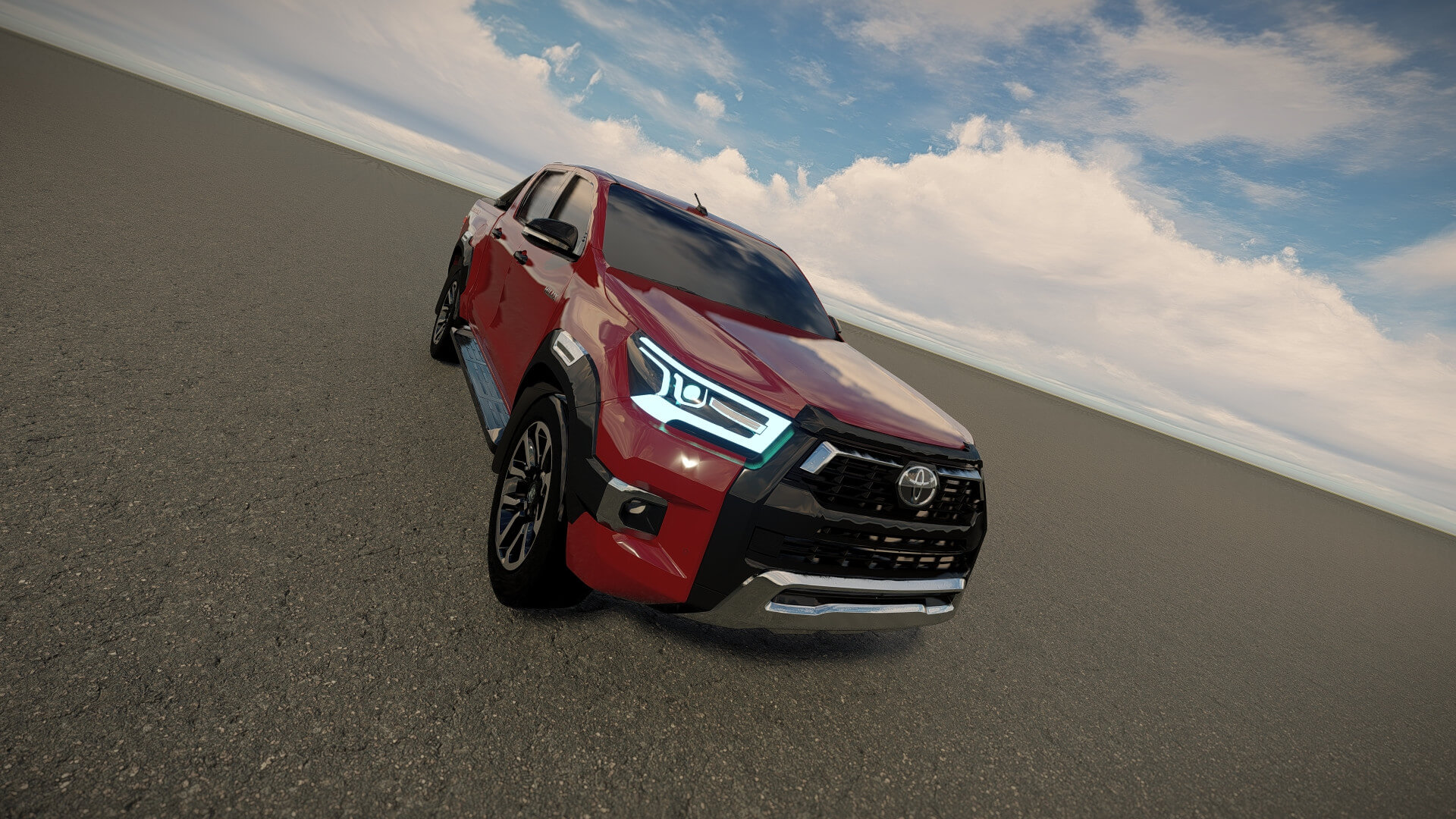 Toyota Hilux Double Cab 2022 - 3D Model by AlphaGroup