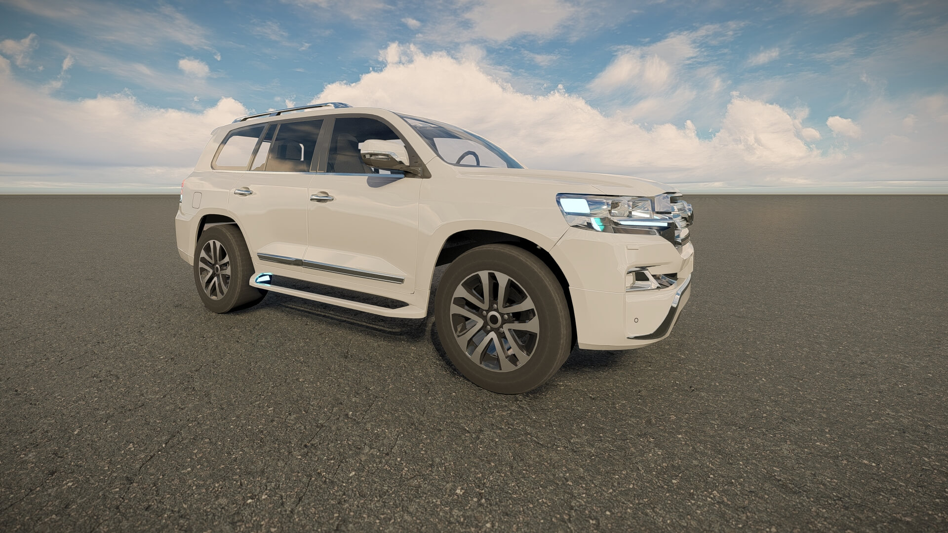 Toyota Landcruiser VXR 2018 - 3D Model by AlphaGroup