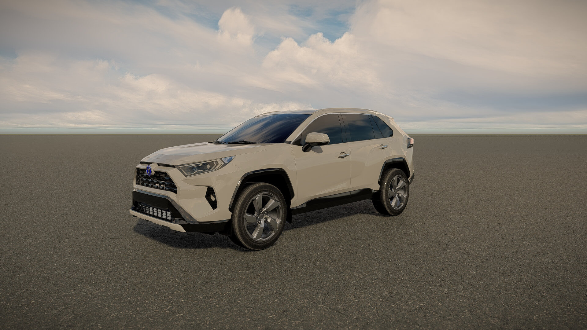 Toyota RAV4 Hybrid 2022 - 3D Model by AlphaGroup