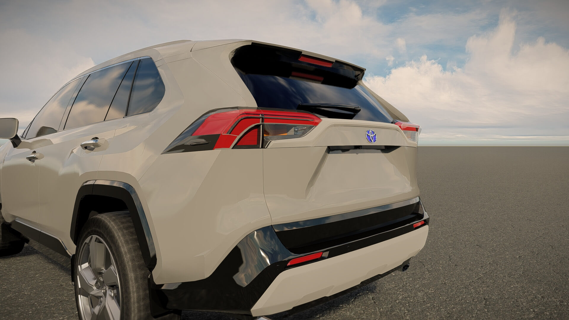Toyota RAV4 Hybrid 2022 - 3D Model by AlphaGroup