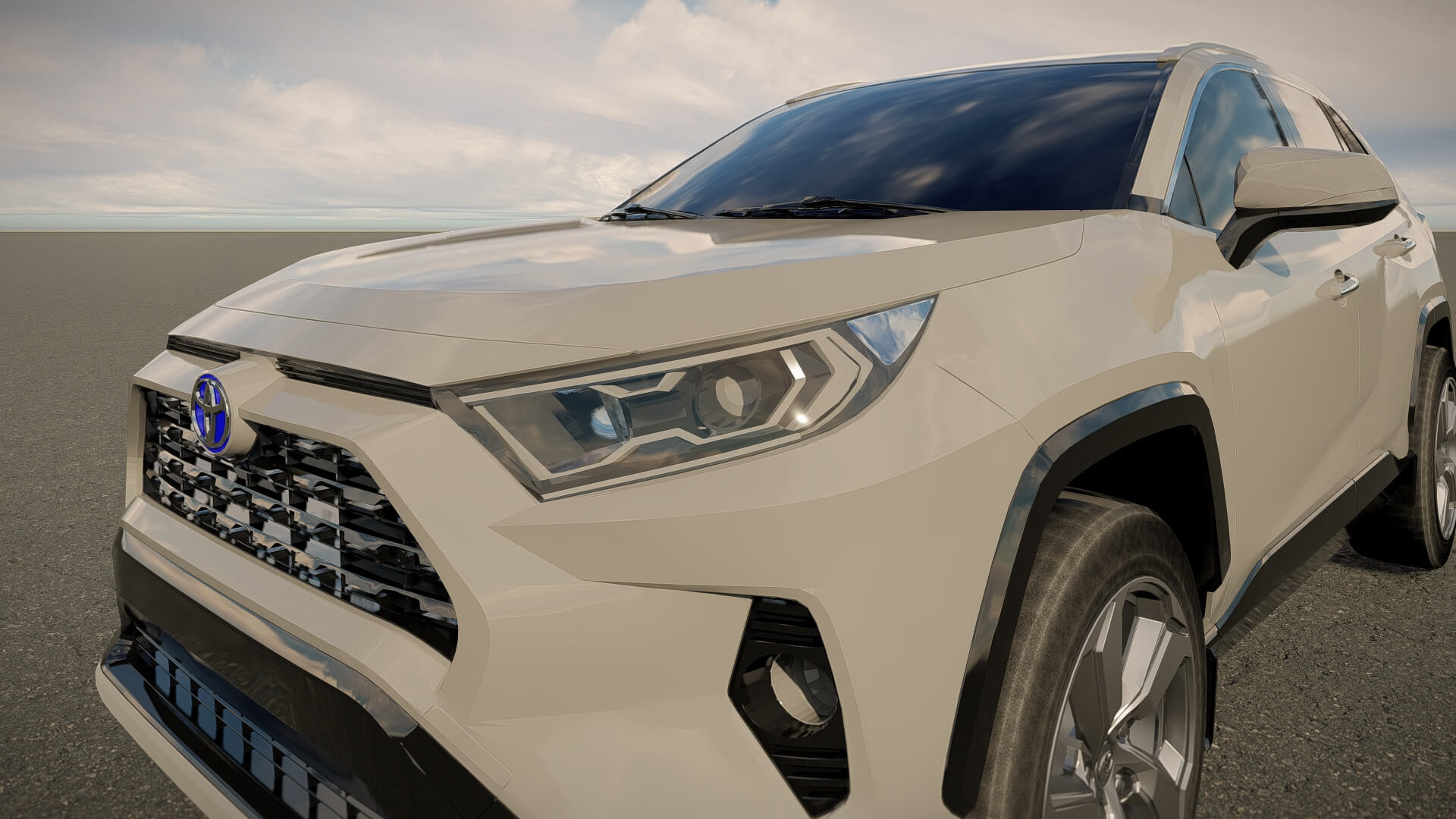 Toyota RAV4 Hybrid 2022 - 3D Model by AlphaGroup