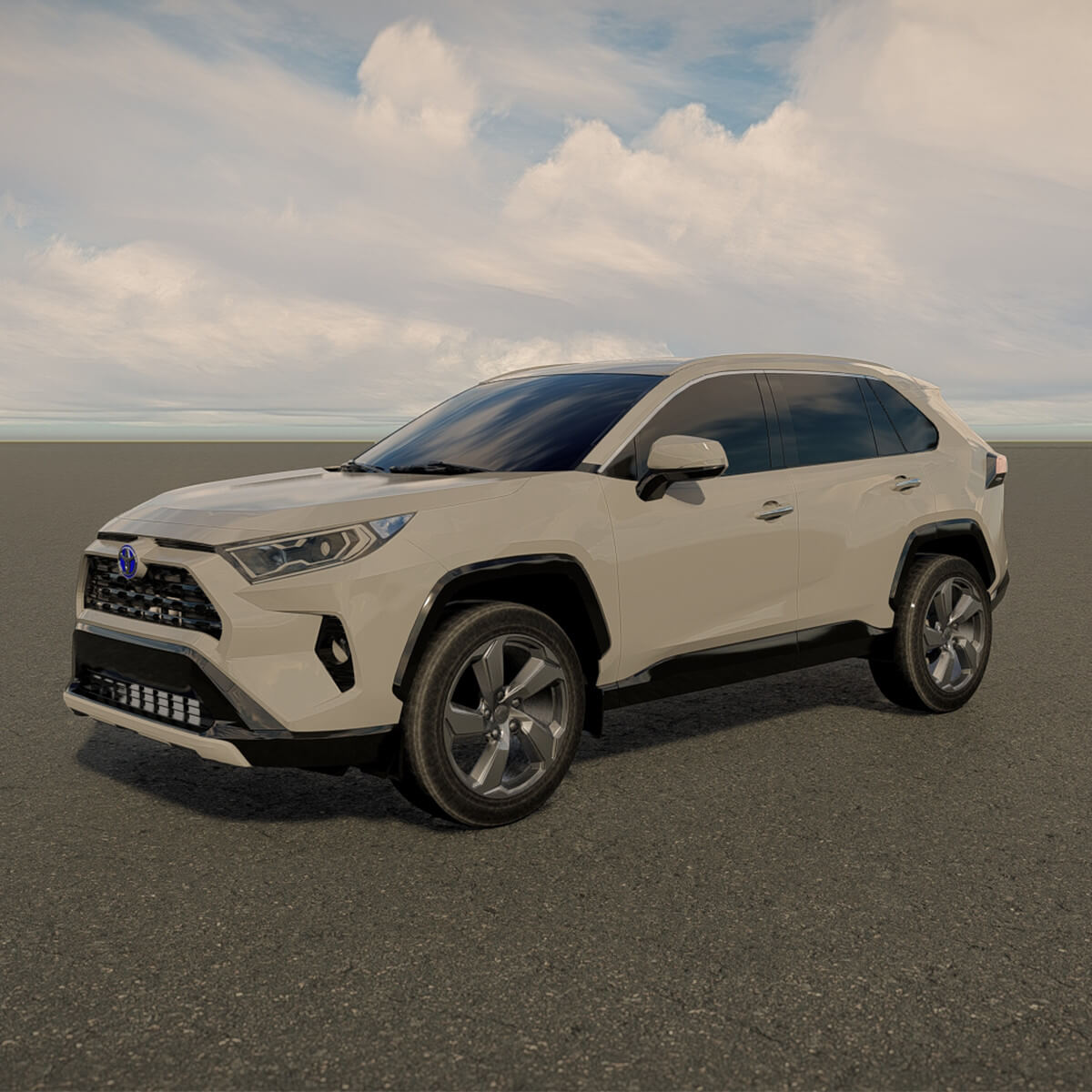 Toyota RAV4 Hybrid 2022 - 3D Model by AlphaGroup