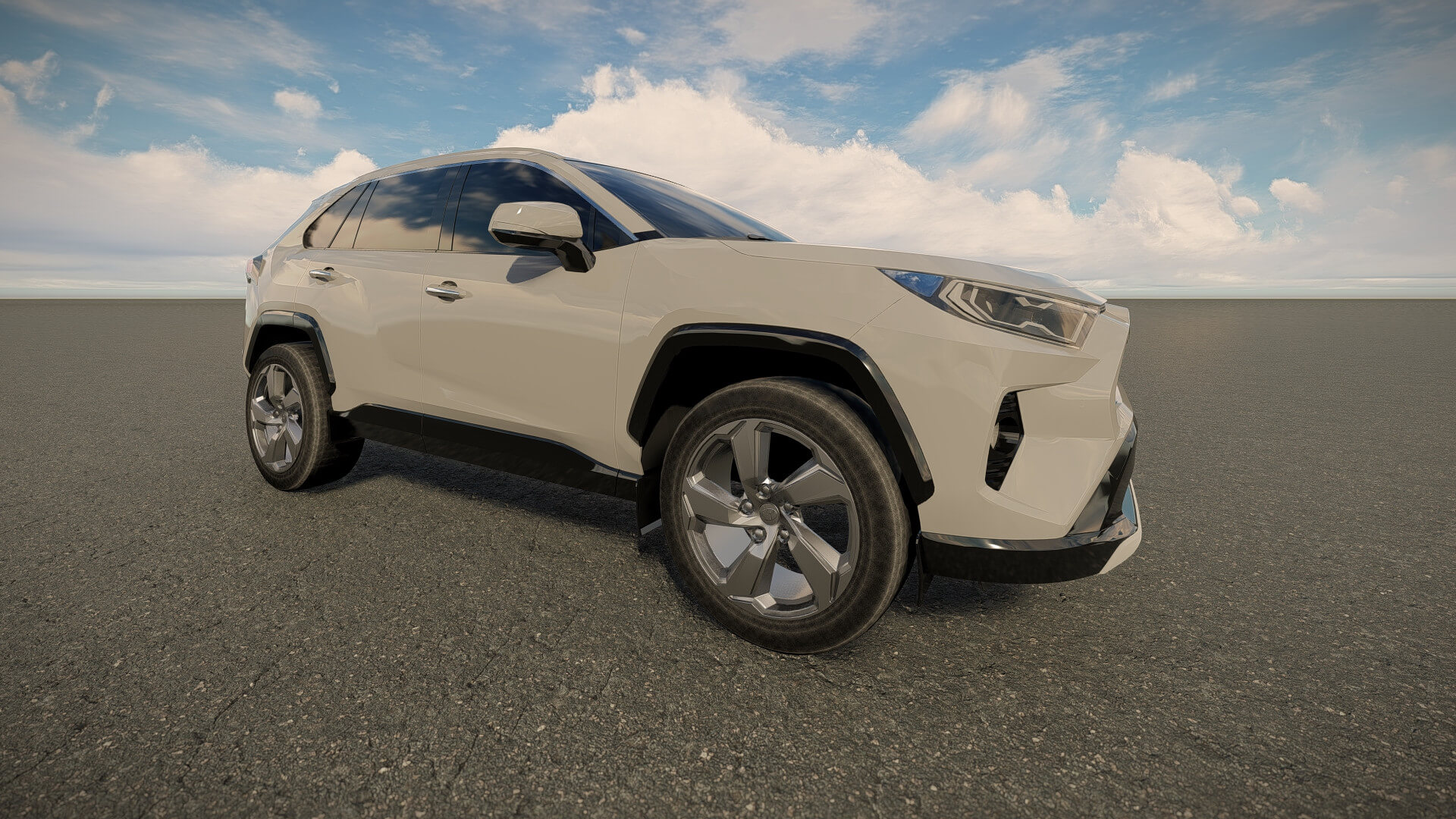 Toyota RAV4 Hybrid 2022 - 3D Model by AlphaGroup