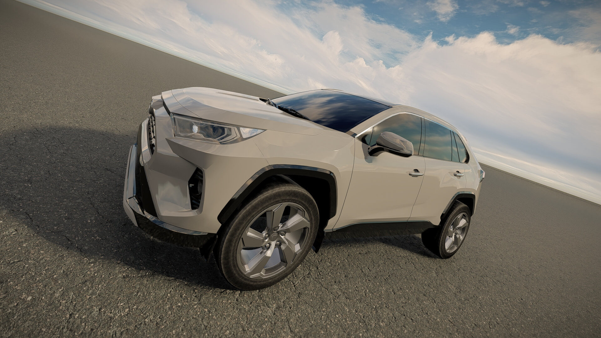 Toyota RAV4 Hybrid 2022 - 3D Model by AlphaGroup