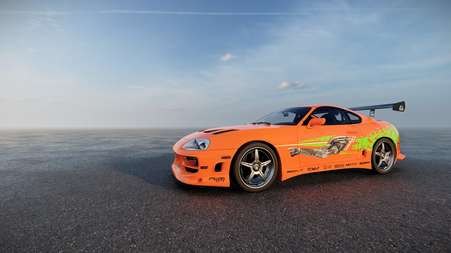 Toyota Supra MK.IV 1994 - 3D Model by AlphaGroup