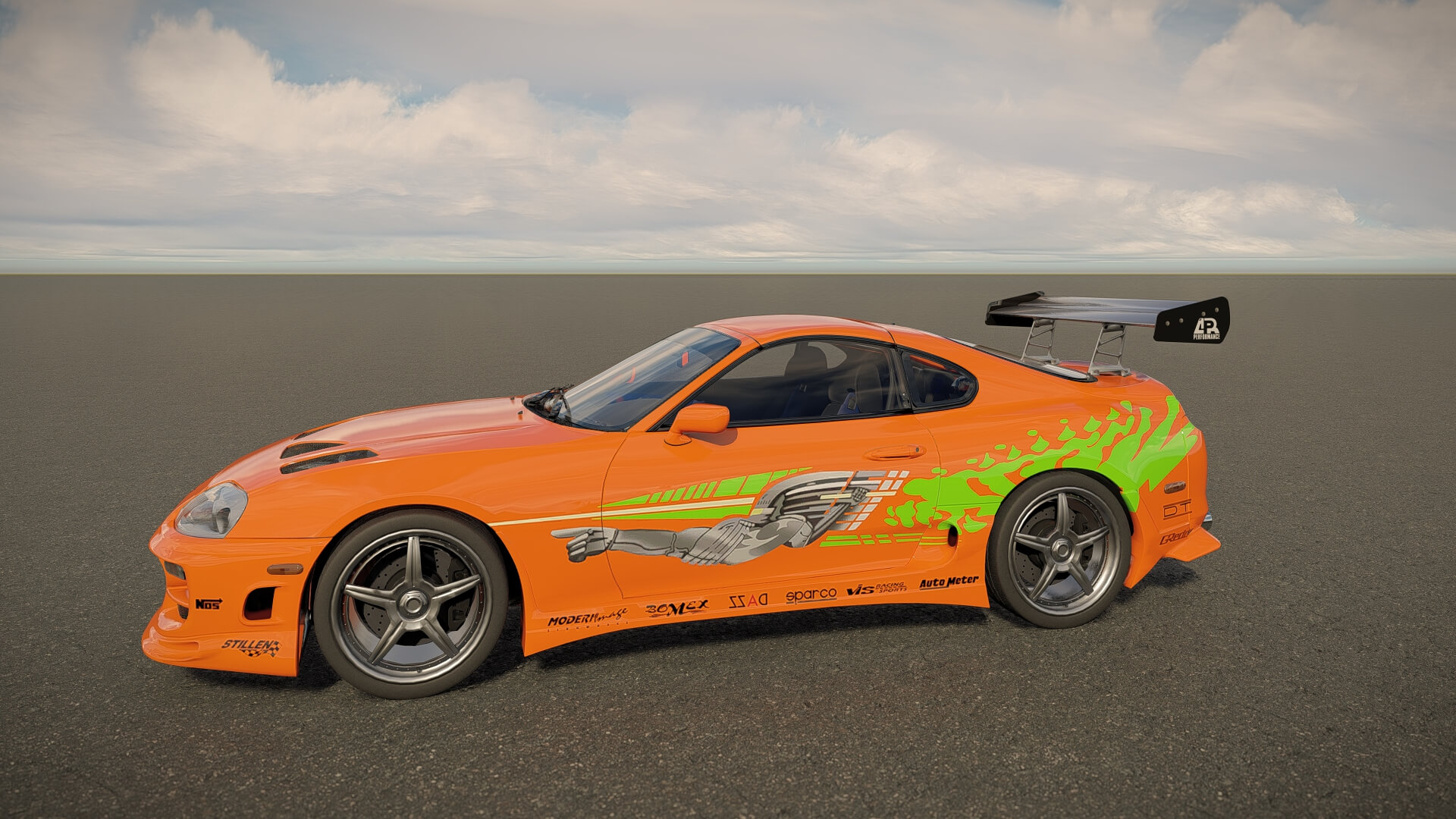 Toyota Supra MK.IV 1994 - 3D Model by AlphaGroup