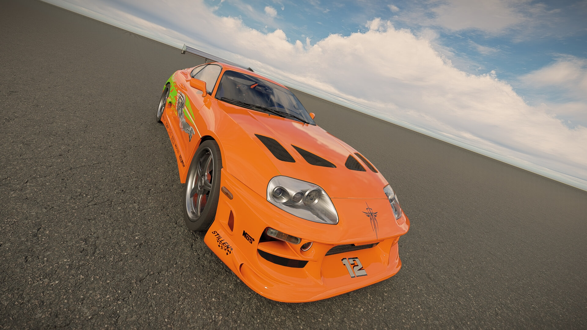 Toyota Supra MK.IV 1994 - 3D Model by AlphaGroup