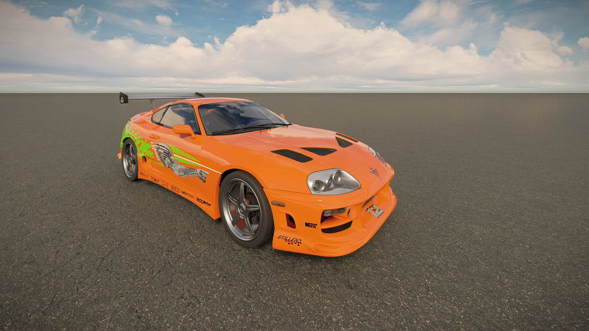 Toyota Supra MK.IV 1994 - 3D Model by AlphaGroup