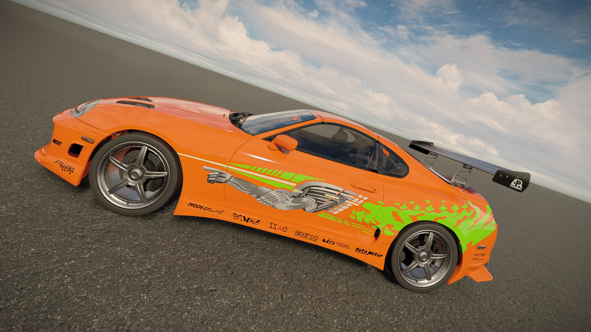 Toyota Supra MK.IV 1994 - 3D Model by AlphaGroup