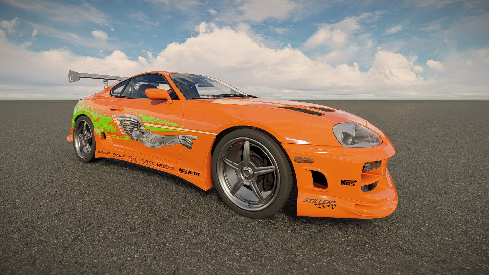 Toyota Supra MK.IV 1994 - 3D Model by AlphaGroup