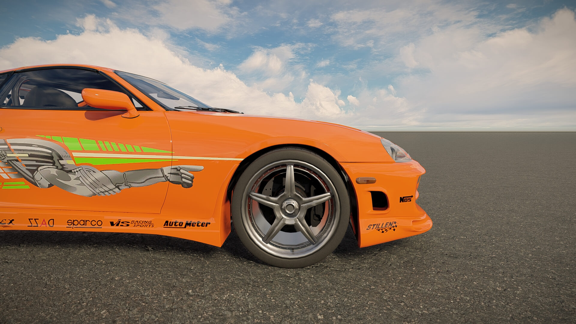 Toyota Supra MK.IV 1994 - 3D Model by AlphaGroup