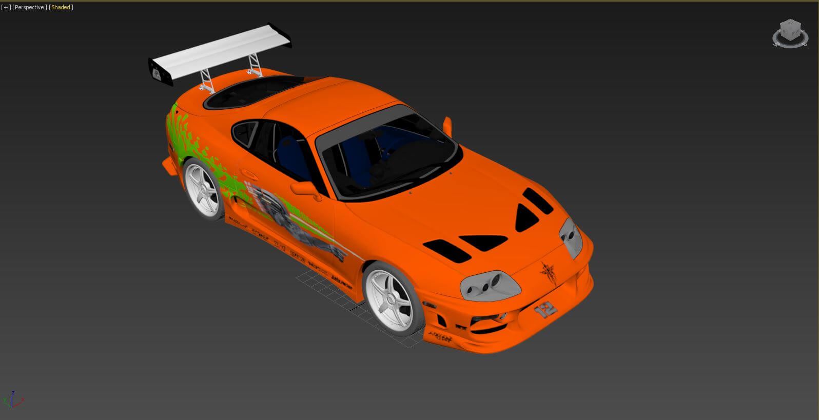 Toyota Supra MK.IV 1994 - 3D Model by AlphaGroup