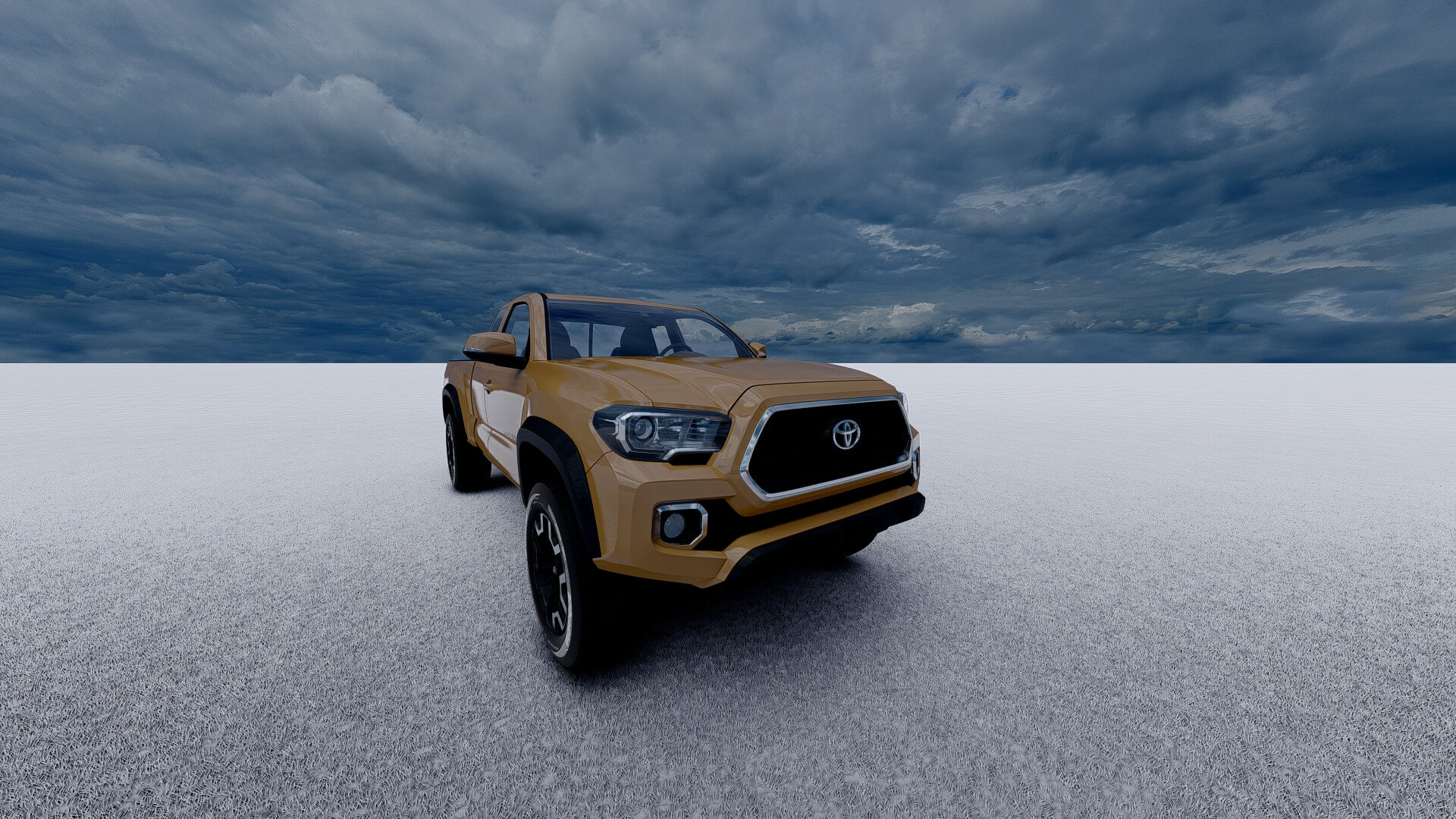 Toyota Tacoma TRD Off-Road 2016 3D Model by AlphaGroup