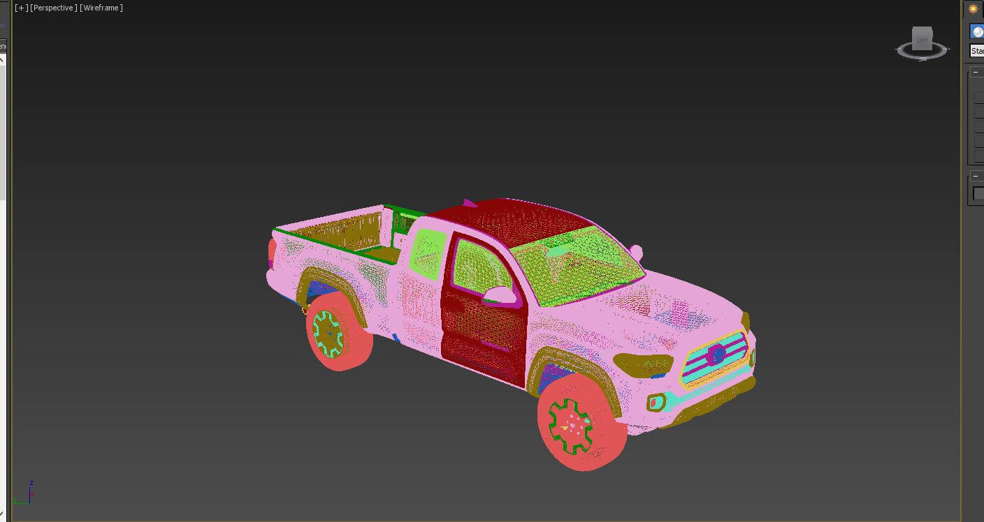 Toyota Tacoma TRD Off-Road 2016 3D Model by AlphaGroup