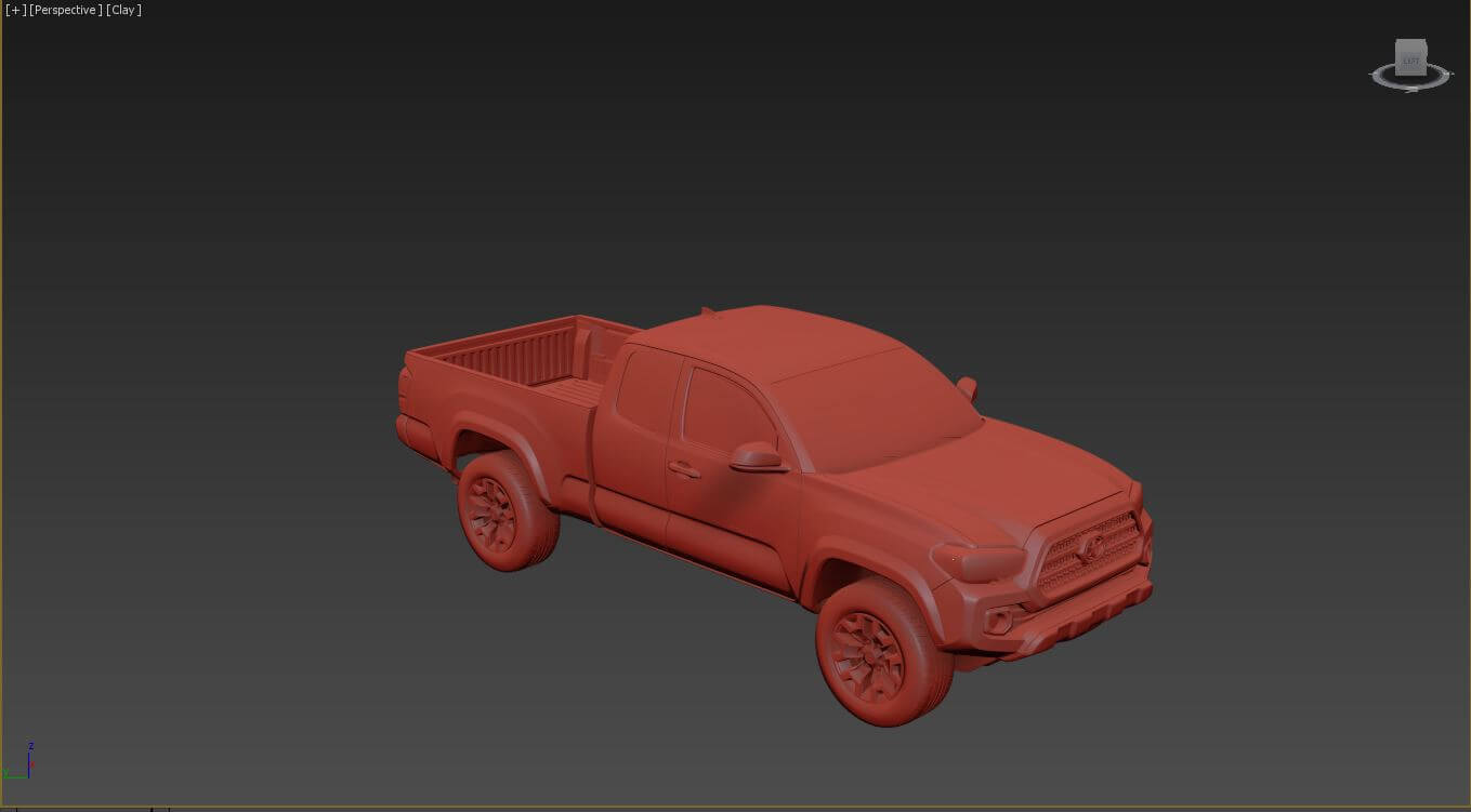 Toyota Tacoma TRD Off-Road 2016 3D Model by AlphaGroup