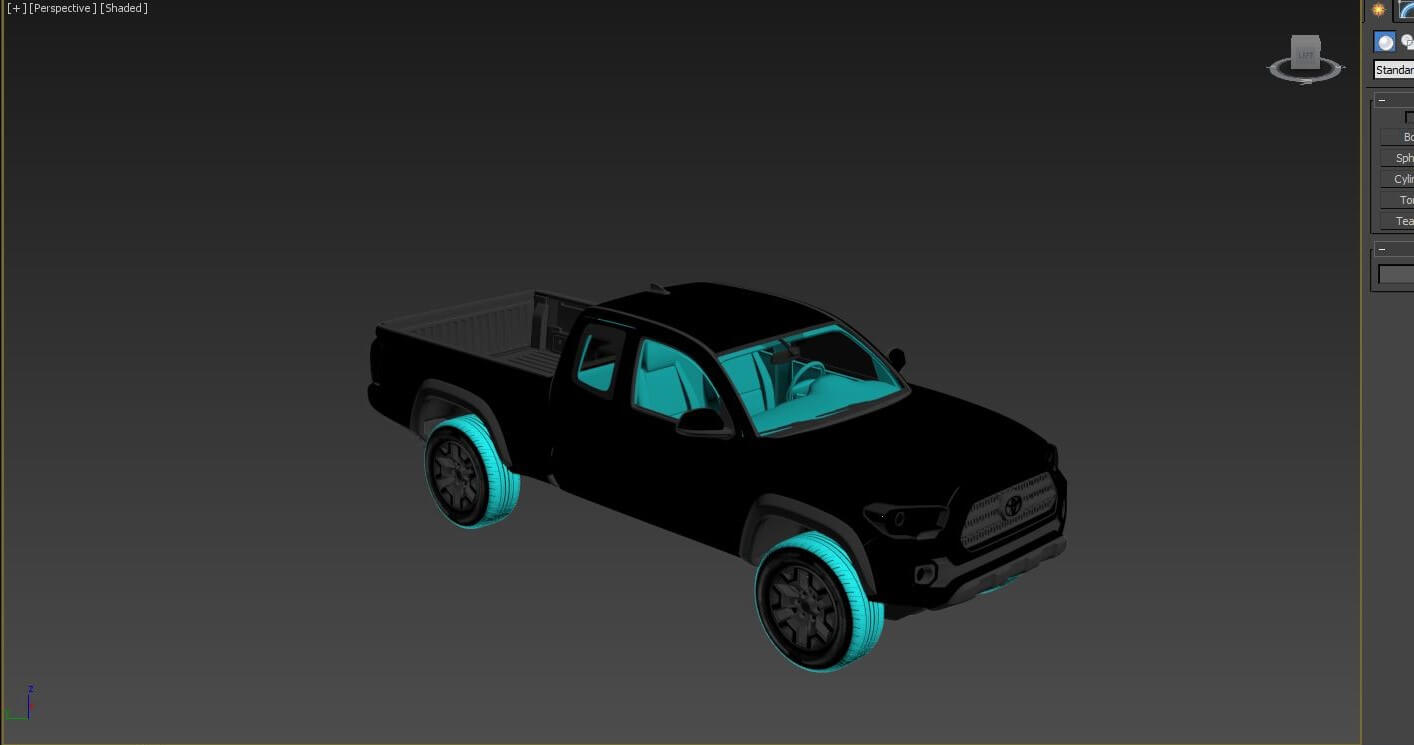 Toyota Tacoma TRD Off-Road 2016 3D Model by AlphaGroup