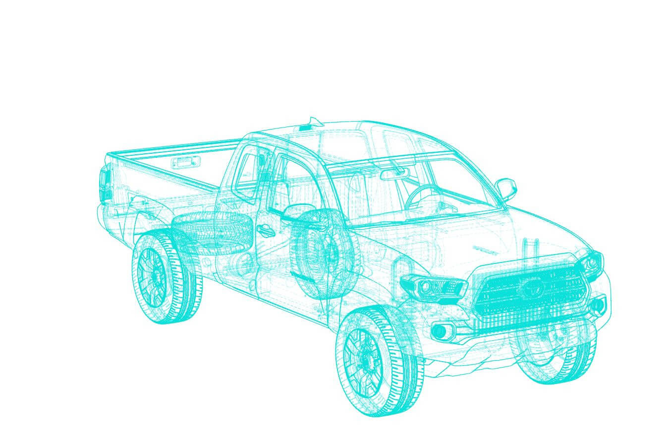 Toyota Tacoma TRD Off-Road 2016 3D Model by AlphaGroup