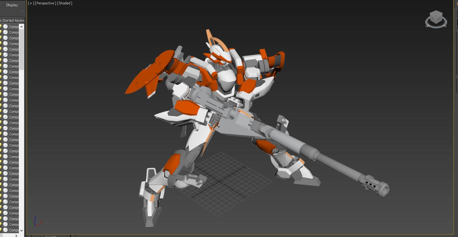 Transformer Robot 2 - 3D Model by AlphaGroup