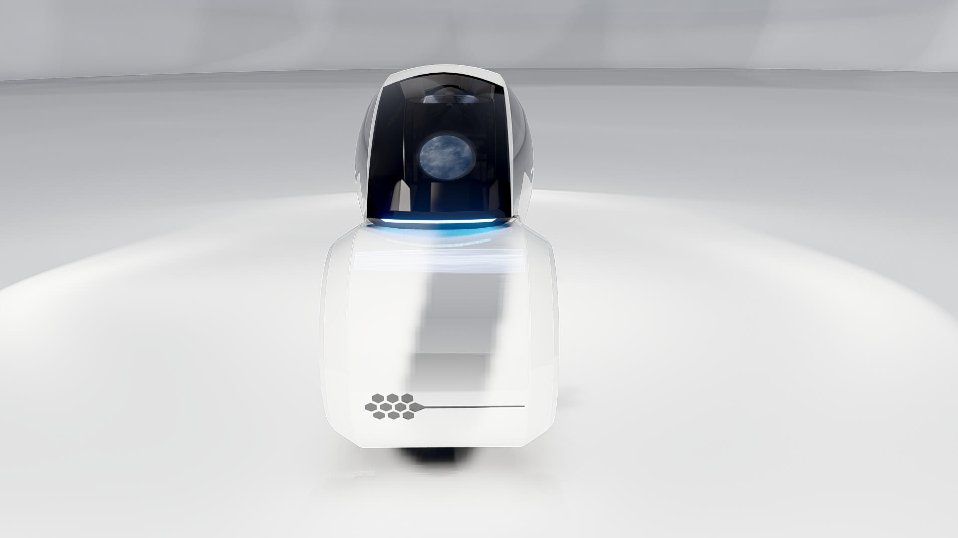 Tron Legacy White Light Cycle - 3D Model by AlphaGroup