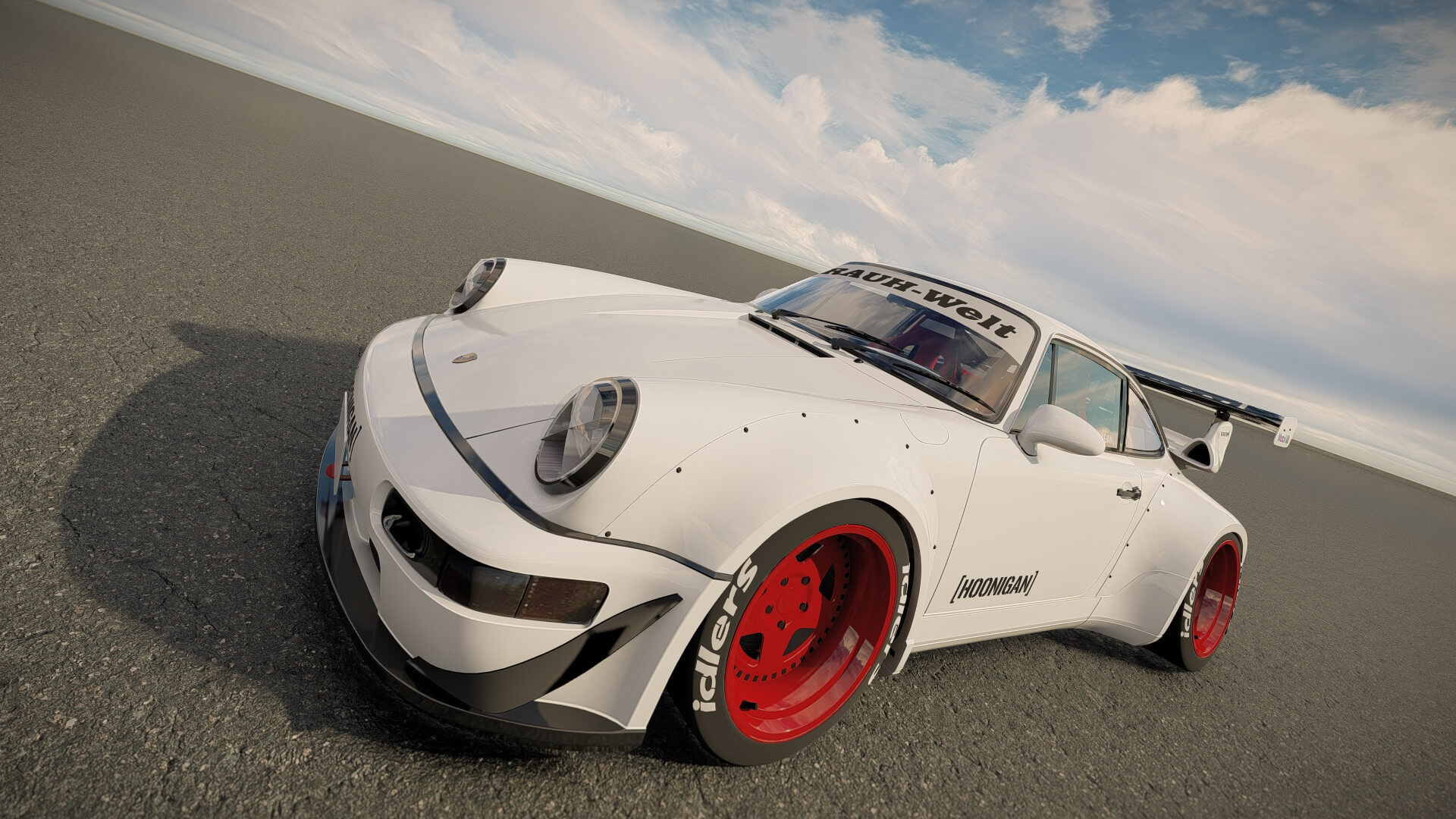 Tuned Porsche 911 Turbo 1991 - 3D Model by AlphaGroup