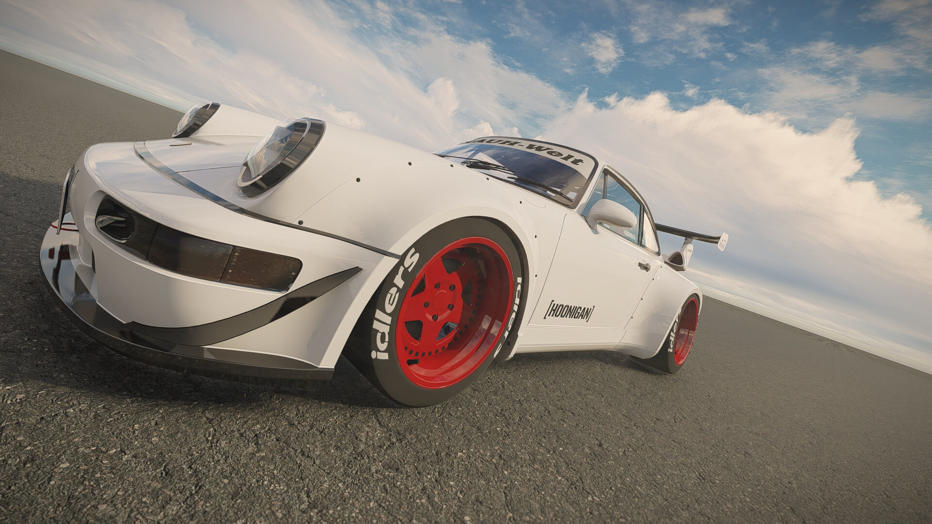 Tuned Porsche 911 Turbo 1991 - 3D Model by AlphaGroup