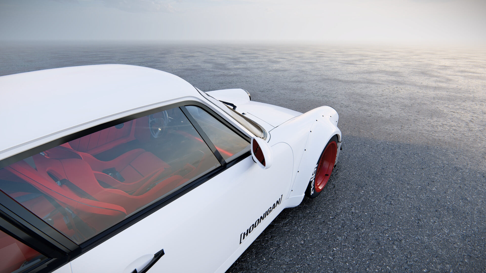 Tuned Porsche 911 Turbo 1991 - 3D Model by AlphaGroup