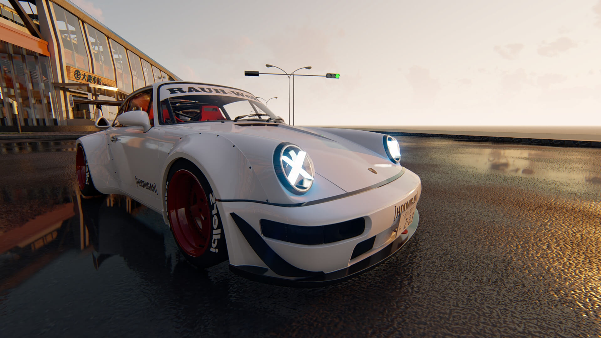 Tuned Porsche 911 Turbo 1991 - 3D Model by AlphaGroup