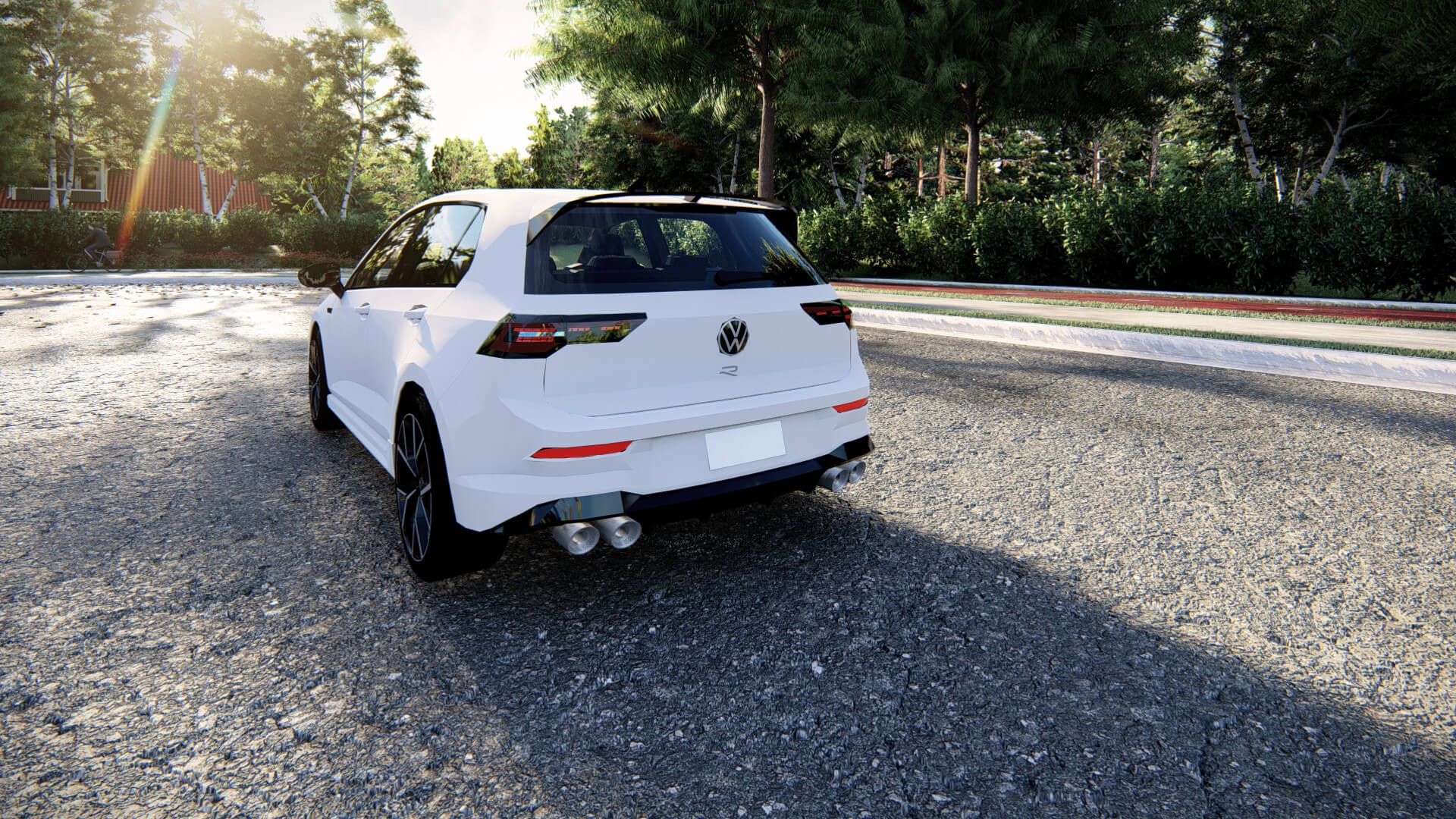 Volkswagen Golf R 2022 - 3D Model by AlphaGroup