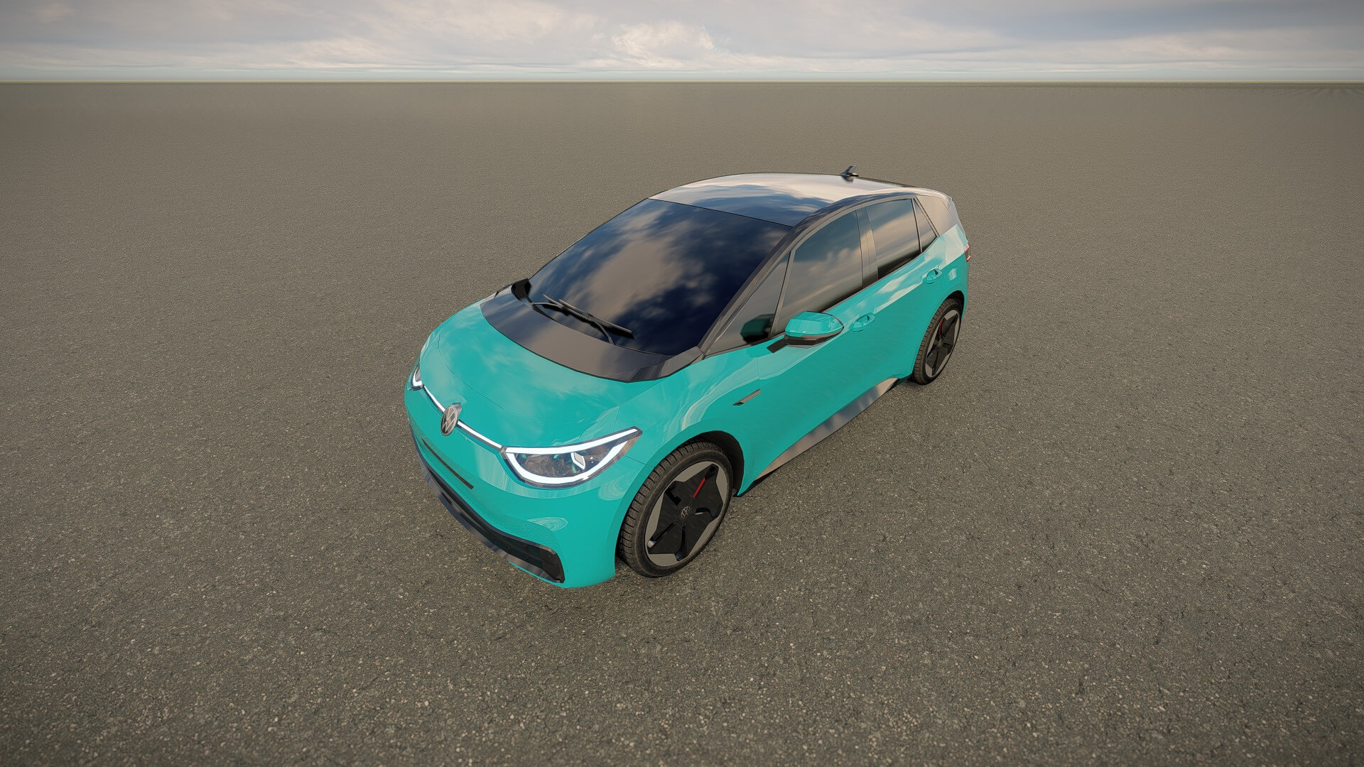 Volkswagen ID3 - 3D Model by AlphaGroup