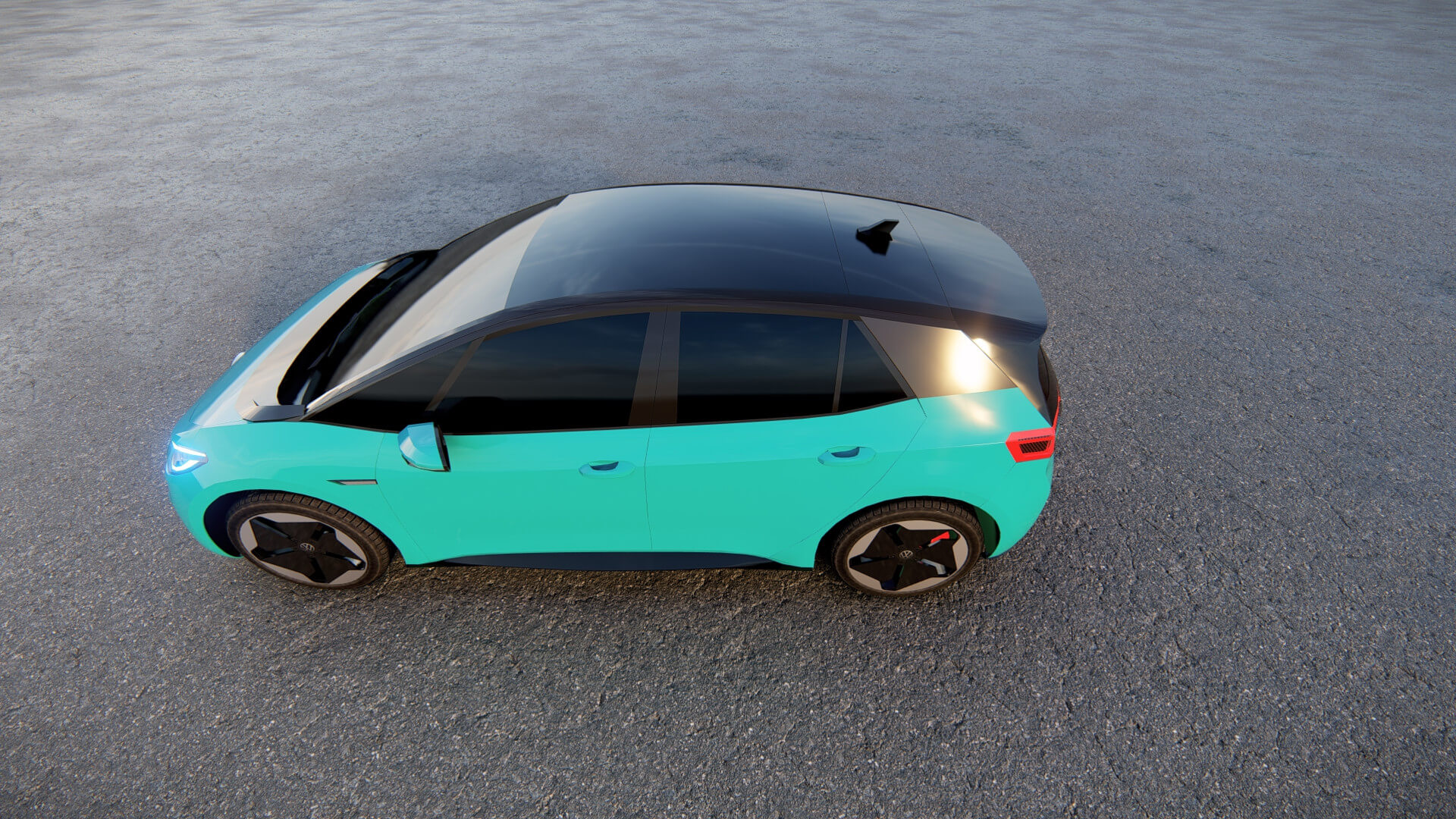 Volkswagen ID3 - 3D Model by AlphaGroup