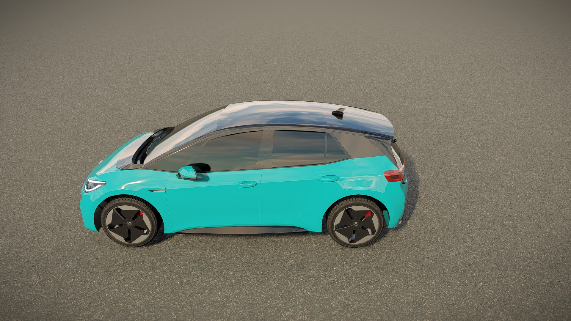 Volkswagen ID3 - 3D Model by AlphaGroup