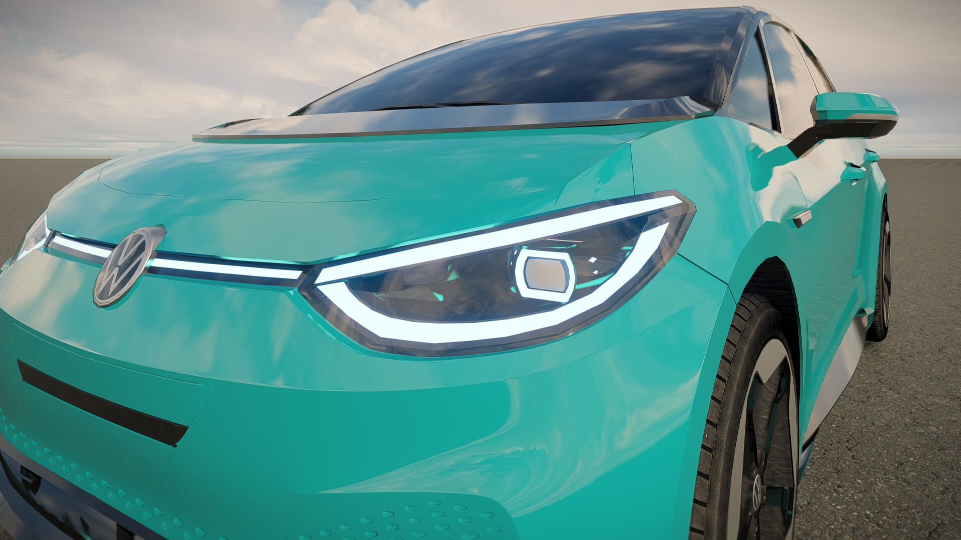 Volkswagen ID3 3D Model By AlphaGroup volkswagen-id3-3d-model-by-alphagroup