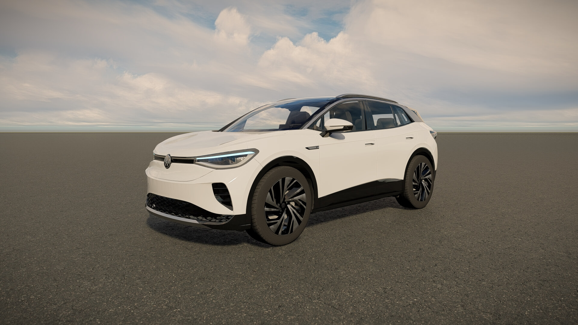 Volkswagen ID4 2023 - 3D Model by AlphaGroup