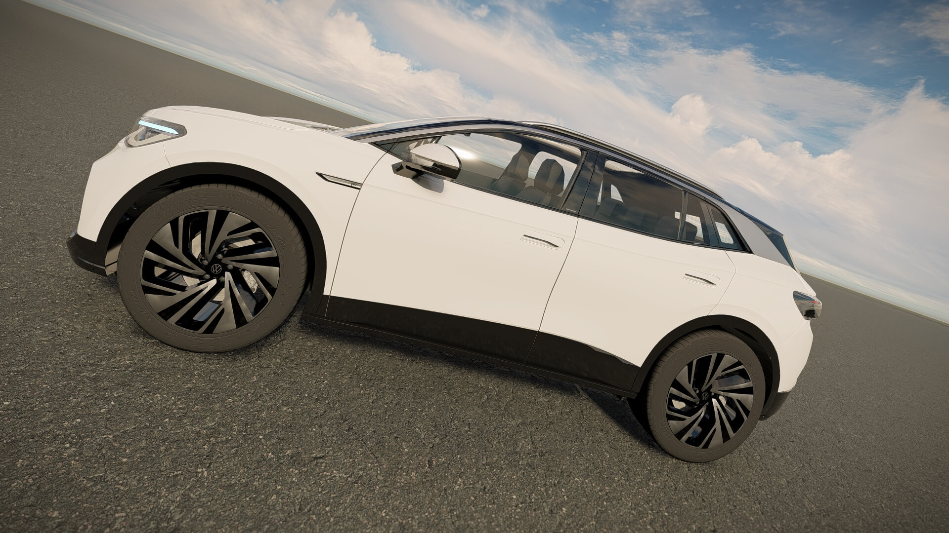 Volkswagen ID4 2023 - 3D Model by AlphaGroup