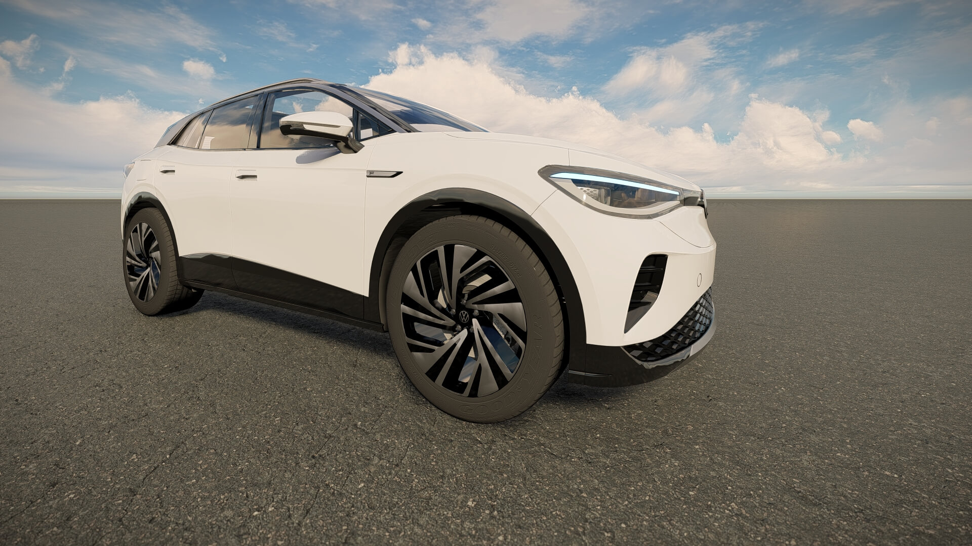 Volkswagen ID4 2023 - 3D Model by AlphaGroup