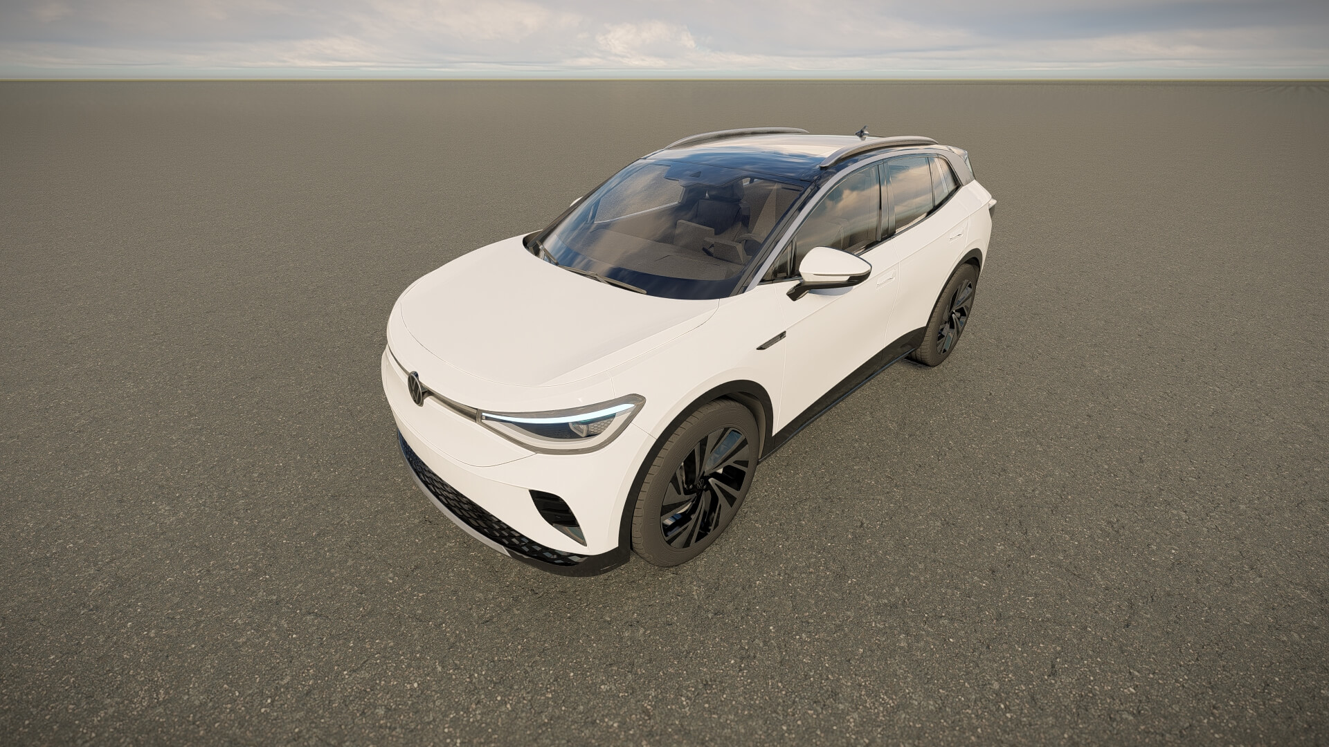 Volkswagen ID4 2023 - 3D Model by AlphaGroup