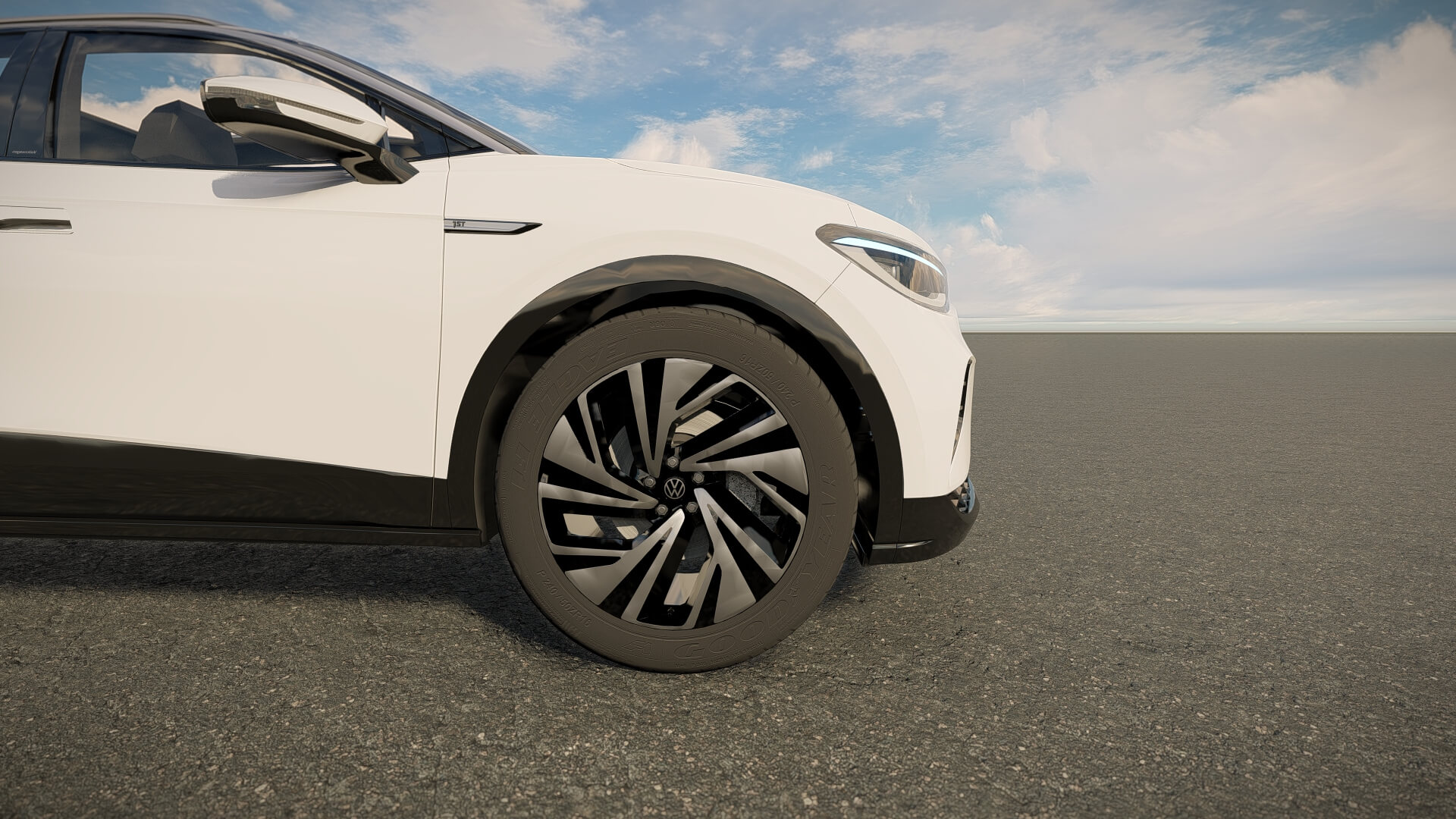 Volkswagen ID4 2023 - 3D Model by AlphaGroup