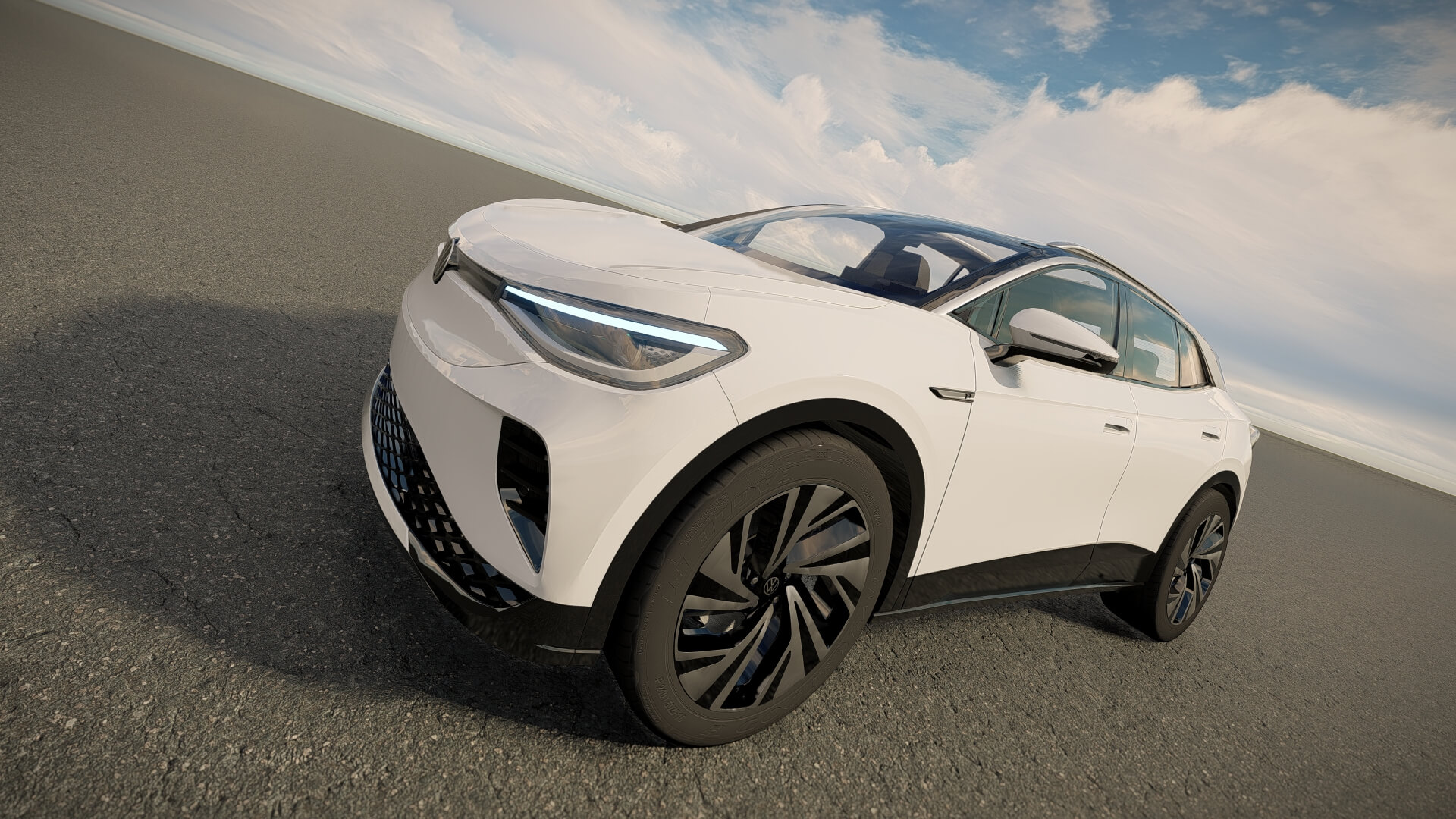 Volkswagen ID4 2023 - 3D Model by AlphaGroup