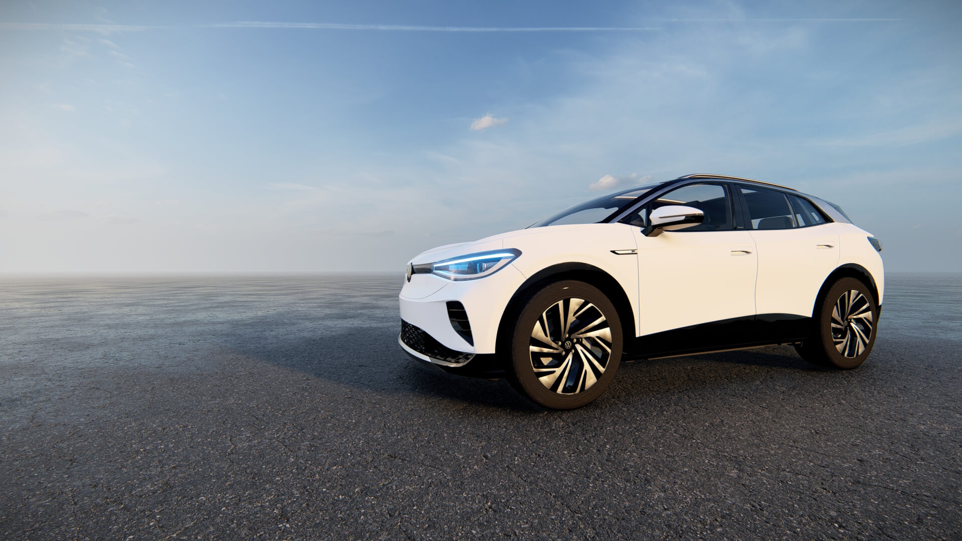 Volkswagen ID4 2023 - 3D Model by AlphaGroup