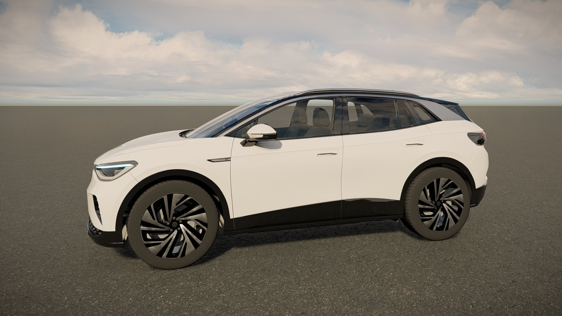 Volkswagen ID4 2023 - 3D Model by AlphaGroup