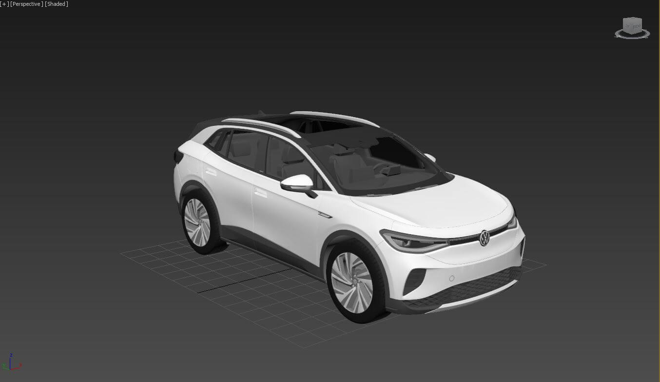 Volkswagen ID4 2023 - 3D Model by AlphaGroup